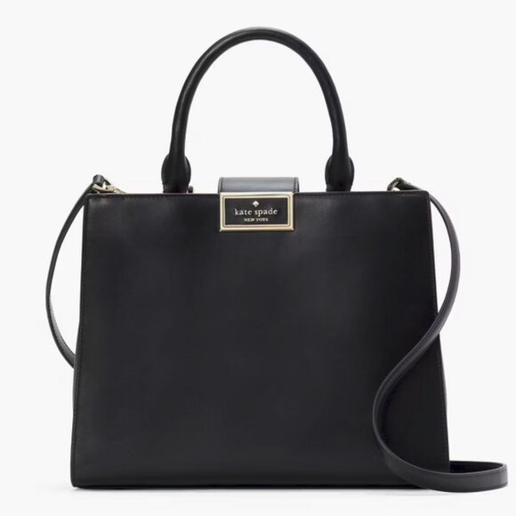 kate spade | Bags | Kate Spade Reegan Top Handle Smooth Leather Satchel ...